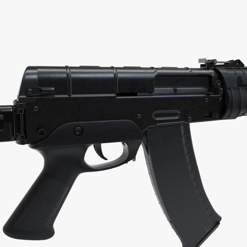 assault rifle aek 971 3d model