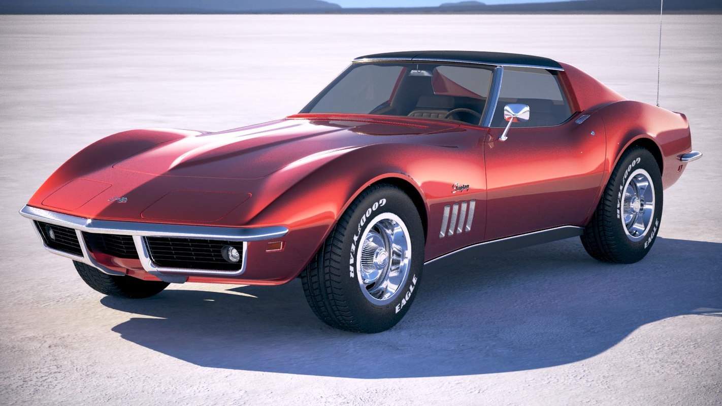 3d chevrolet corvette c3