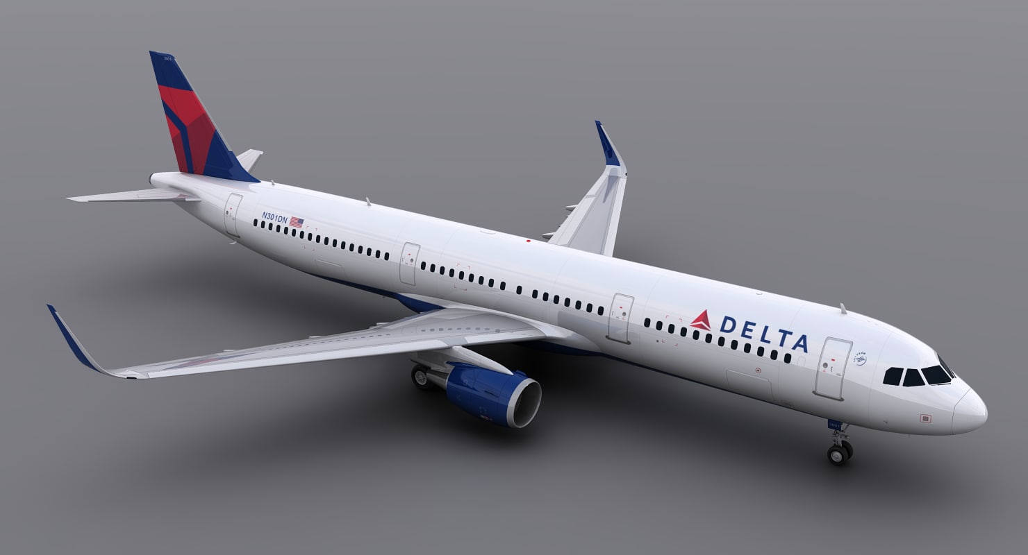 3d a321 delta