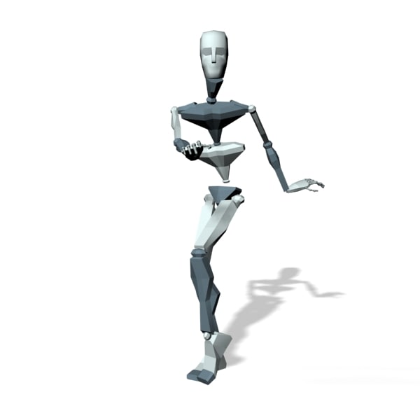 Motion Character Studio Biped dance skeleton animation