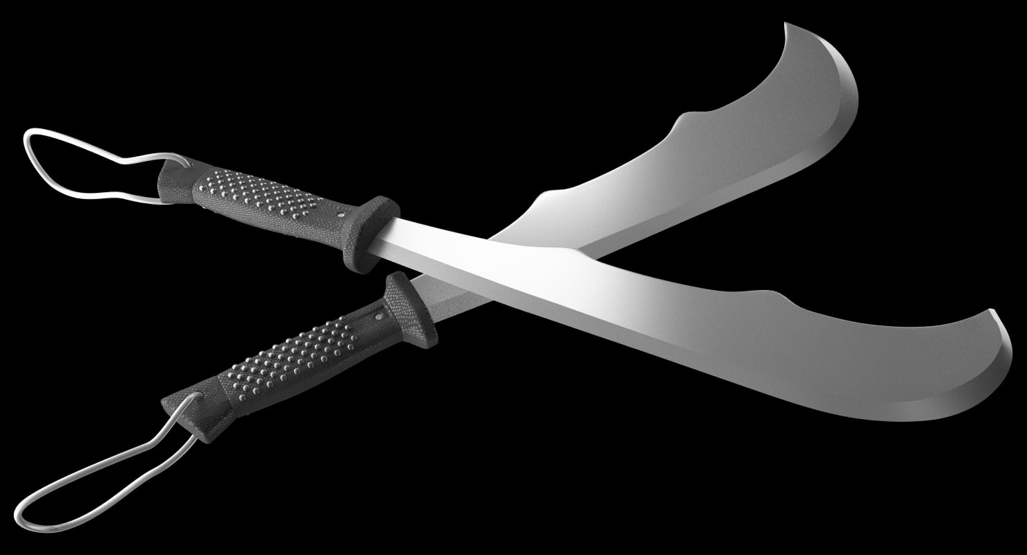 realistic fantasy sword dxf