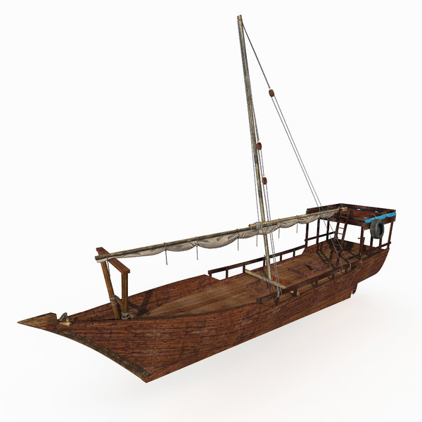 dugout canoe 3d model