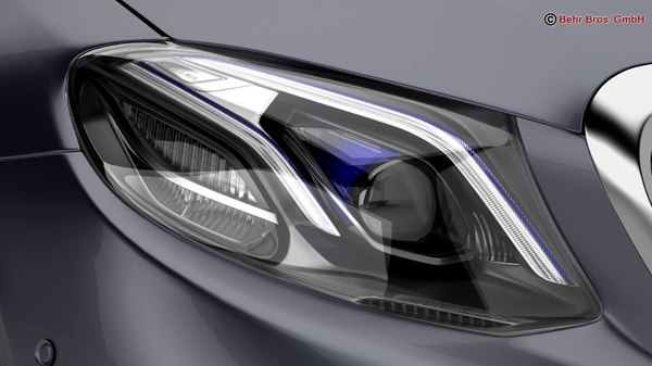 mercedes e class exklusive 3d model