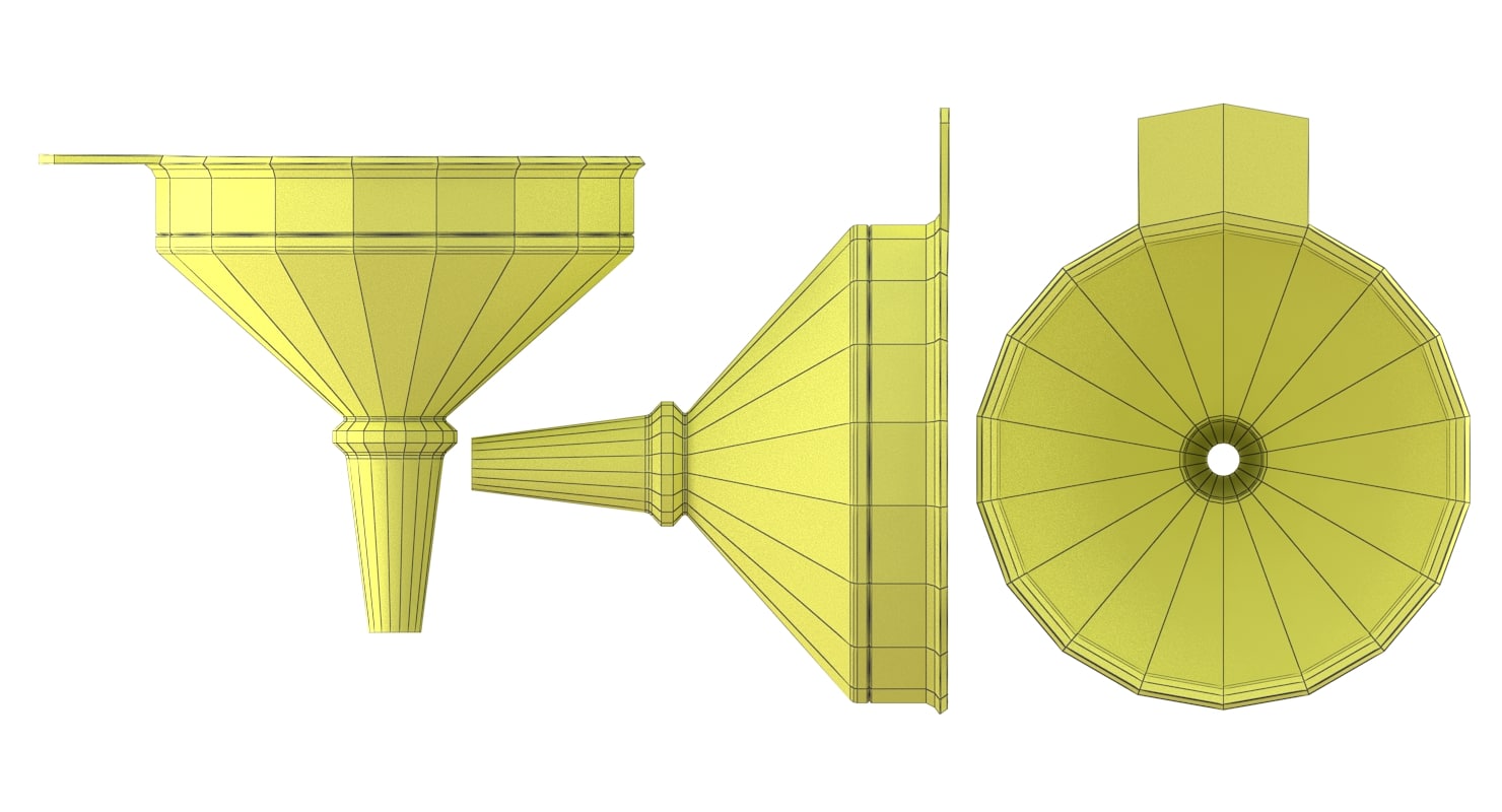 funnel experience 3d 3ds