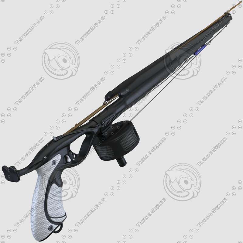 speargun scuba gun c4d
