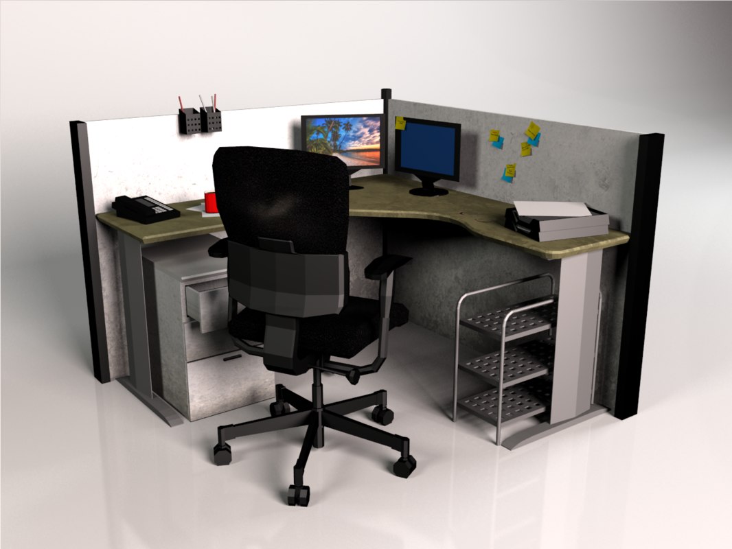 office 3d model