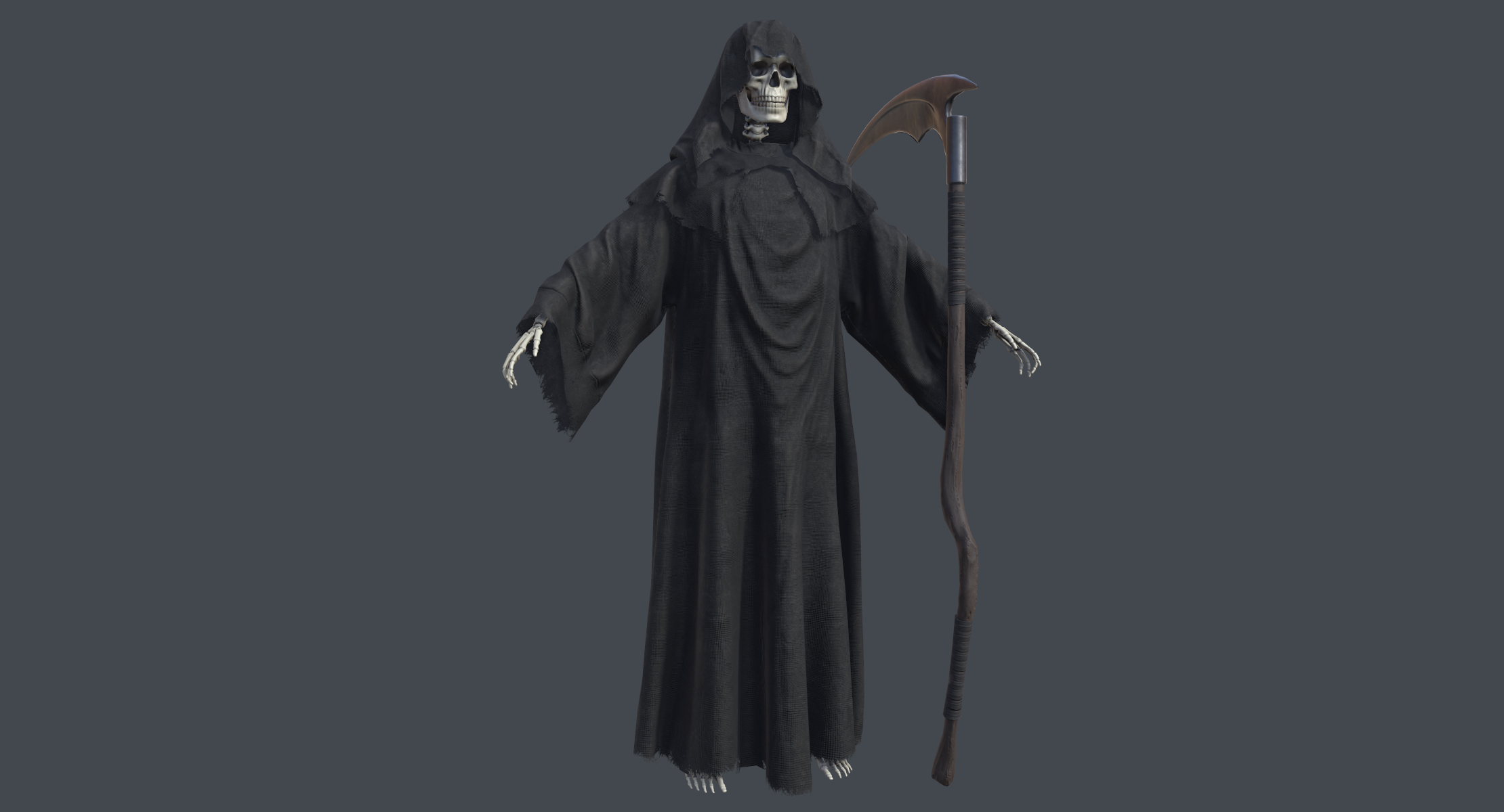 grim reaper 3d model