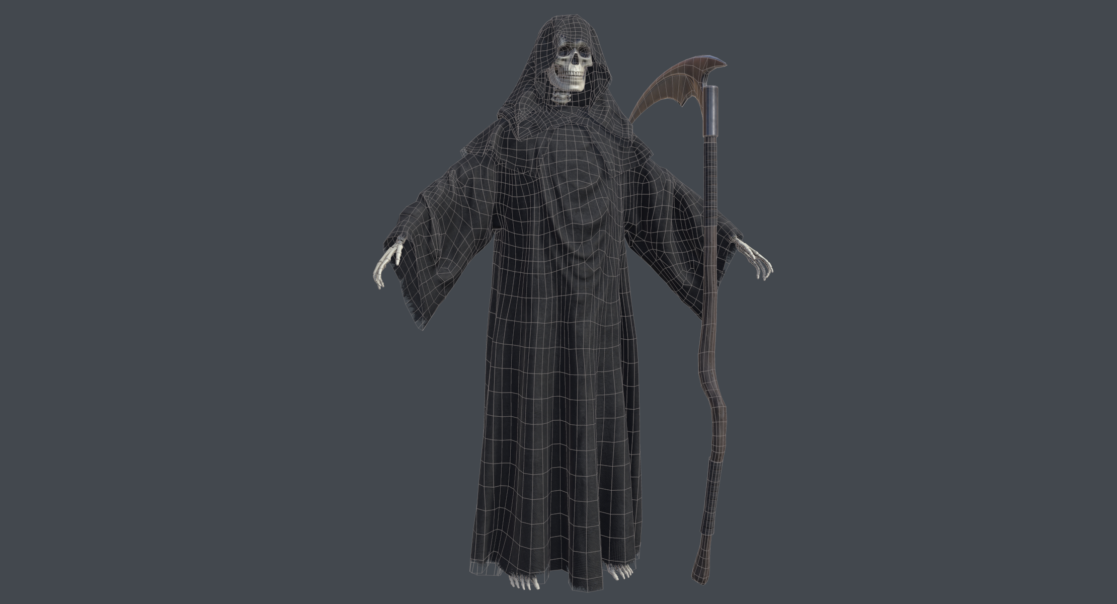 grim reaper 3d model