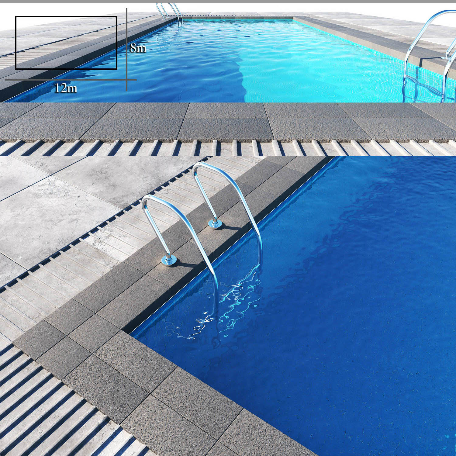 swimming pool 3d model