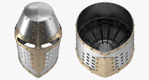 3d topfhelm helmet