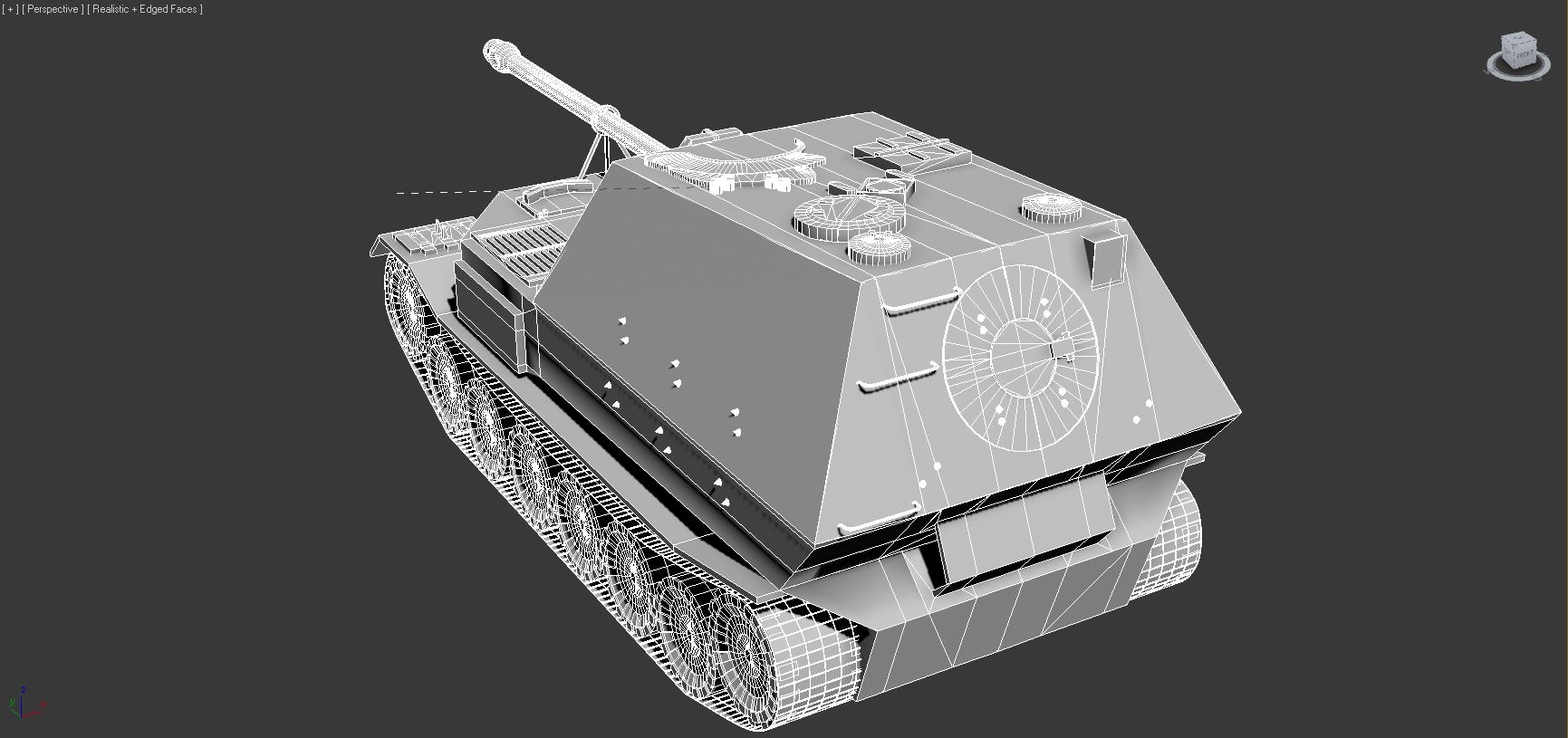 ferdinand tank german 3ds