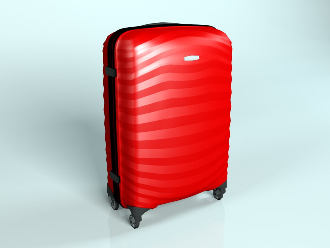 3d suitcase