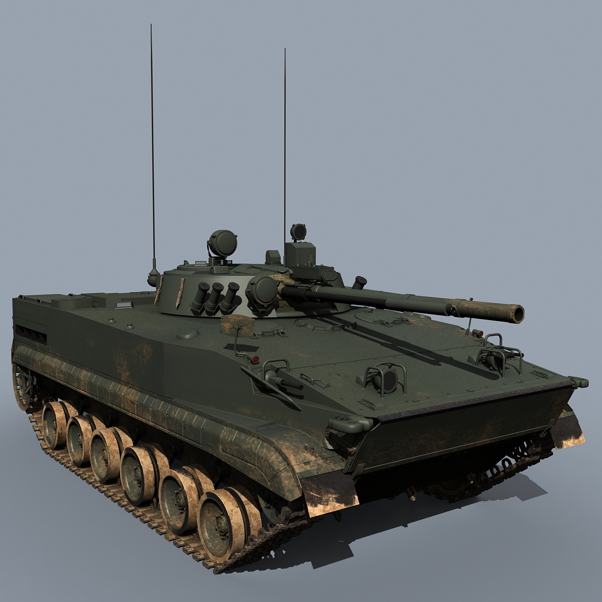 3d bmp-3 soviet russian