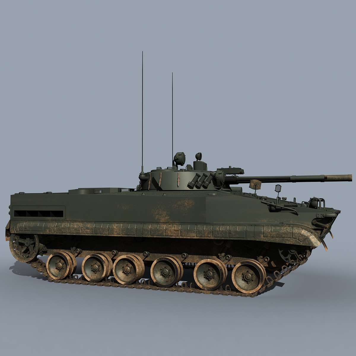 3d bmp-3 soviet russian