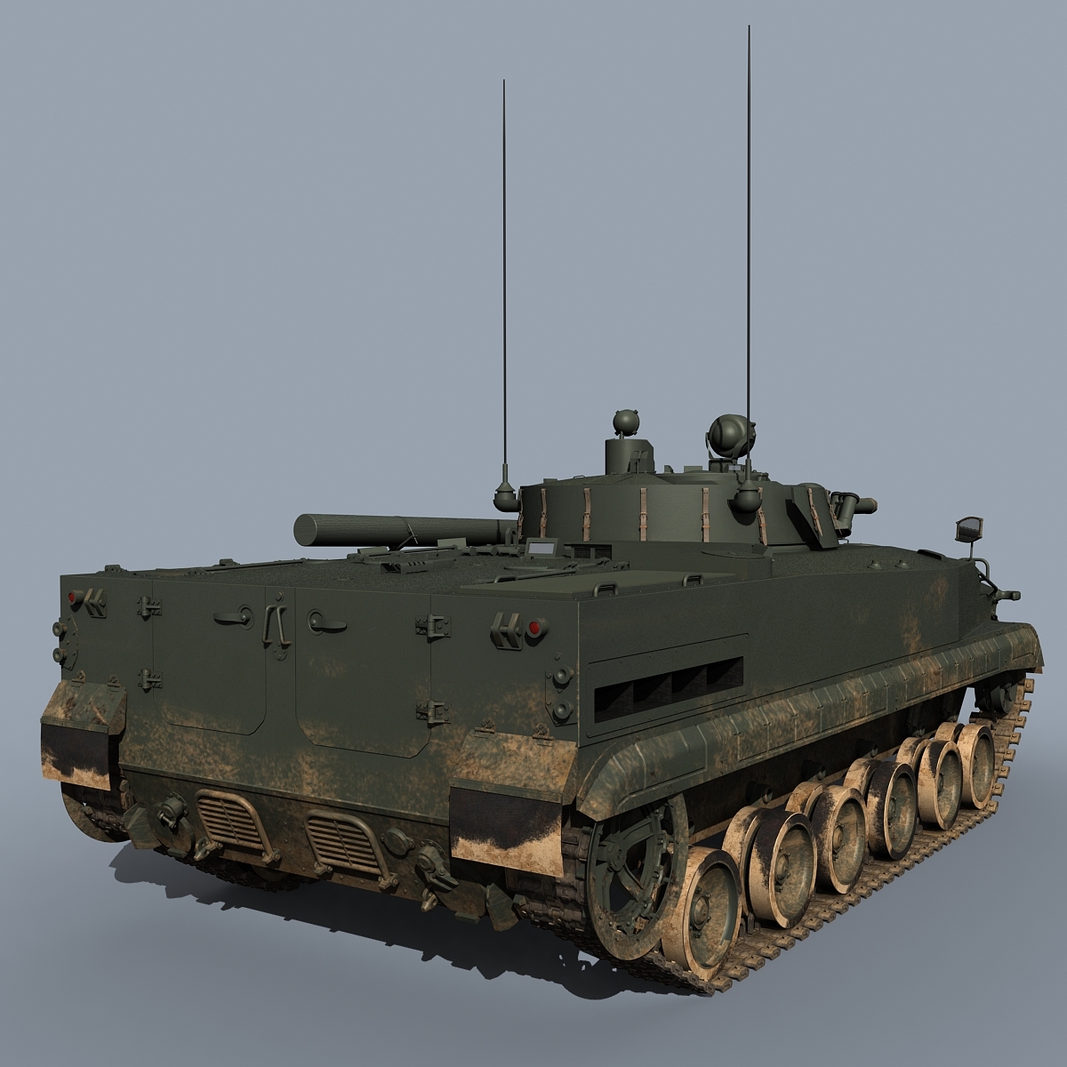 3d bmp-3 soviet russian
