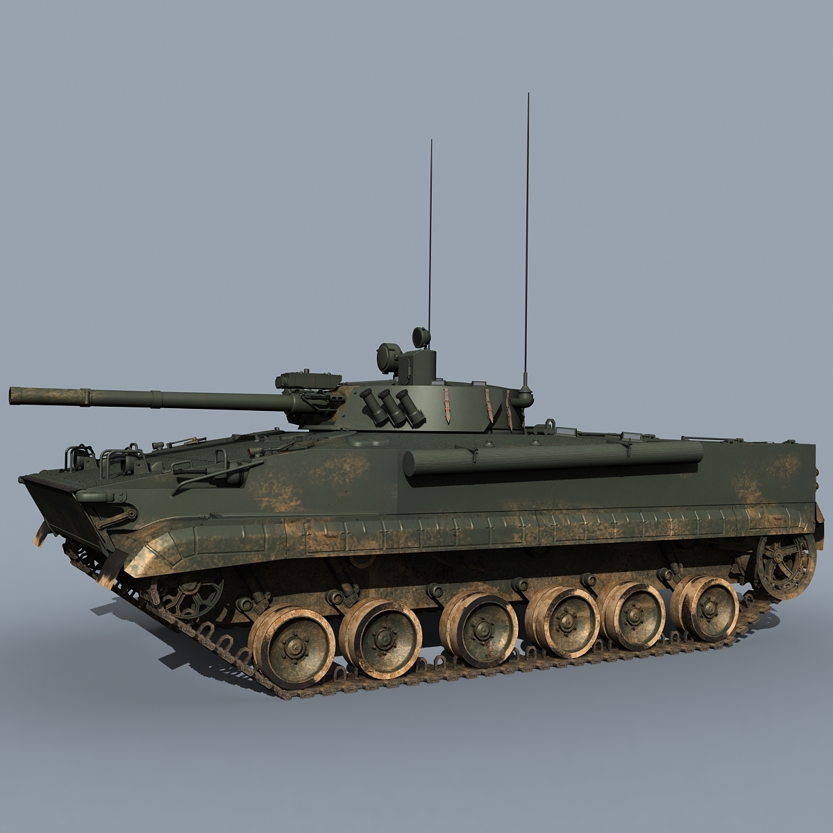 3d bmp-3 soviet russian