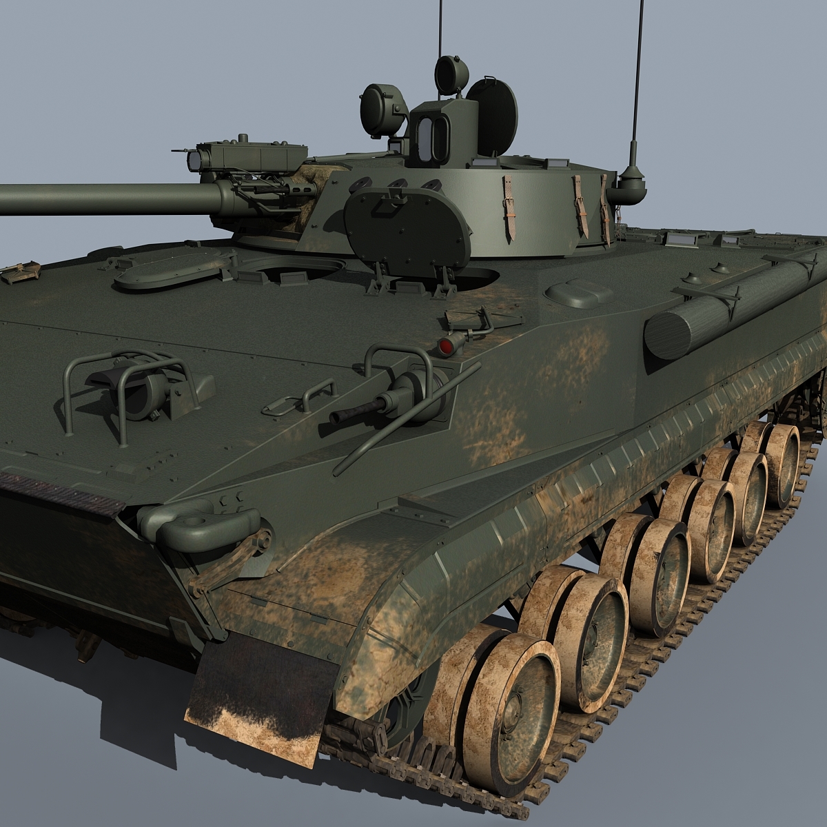 3d bmp-3 soviet russian