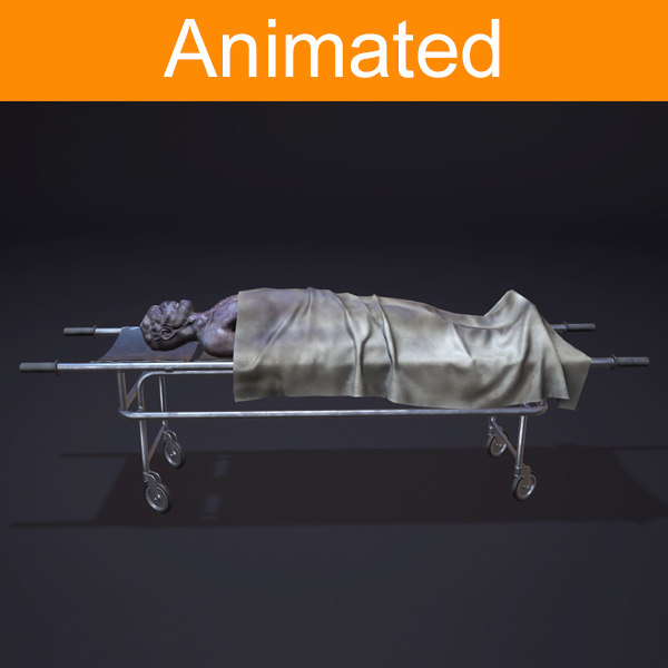 3d model corpse animations