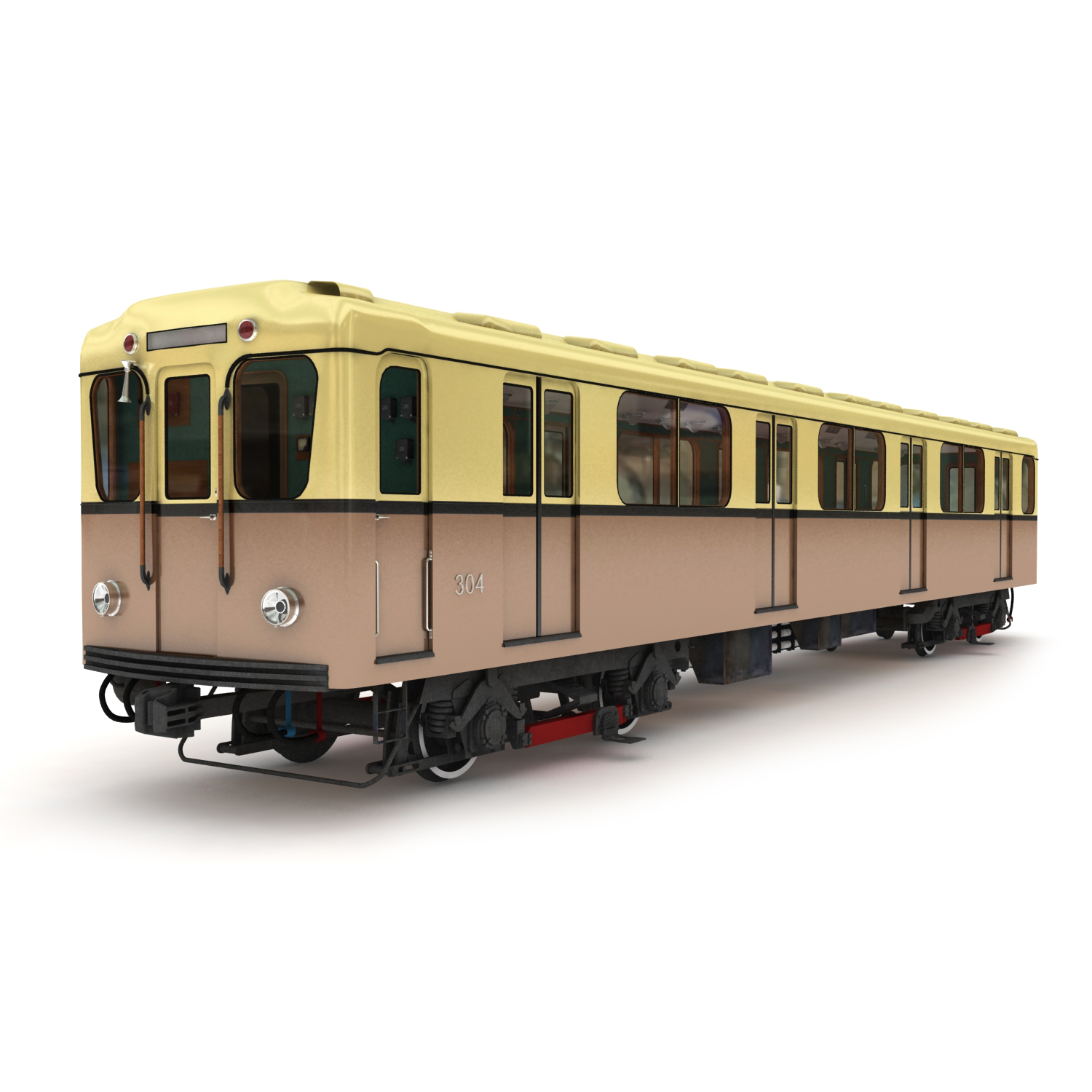 3d x subway retro train