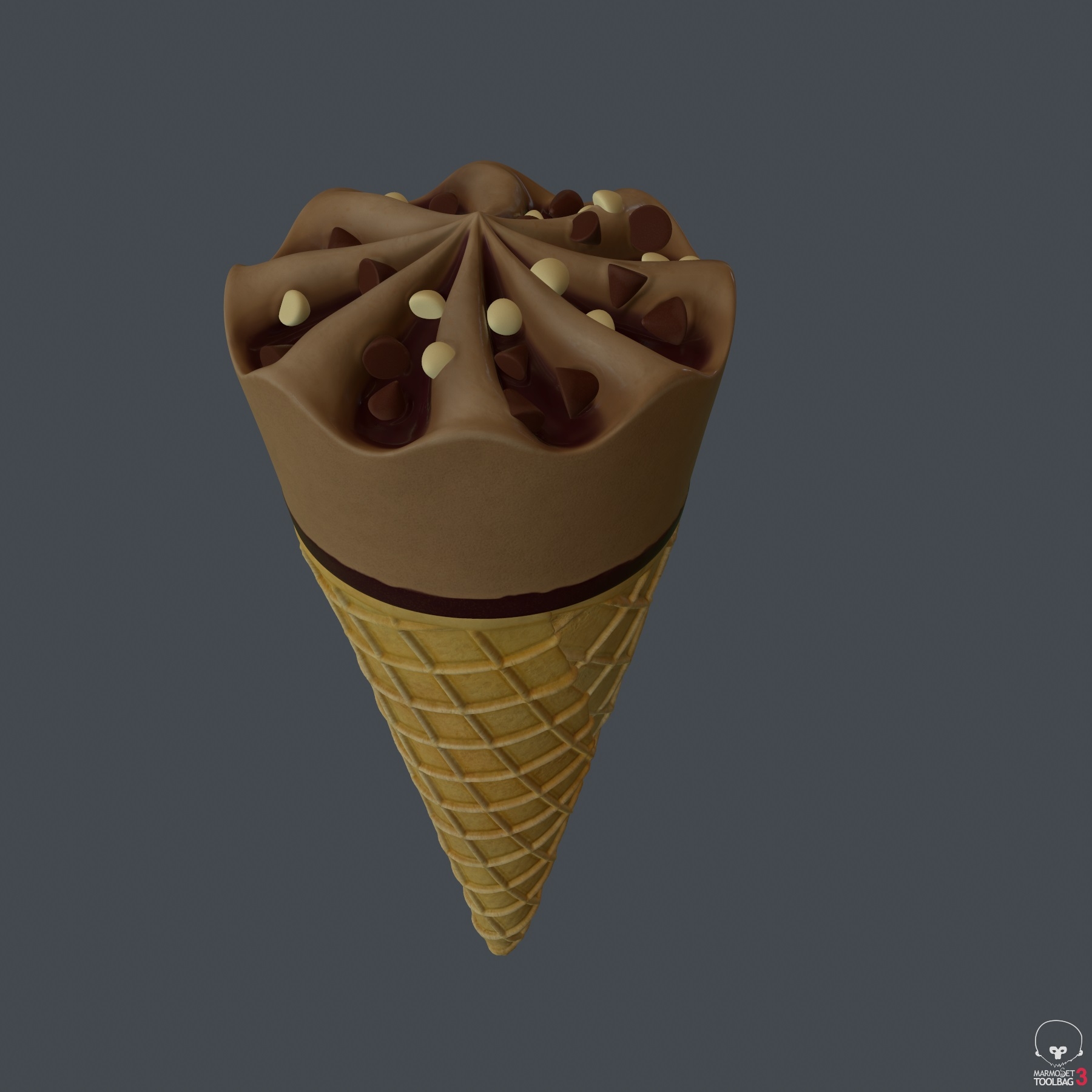 3d model ice cream