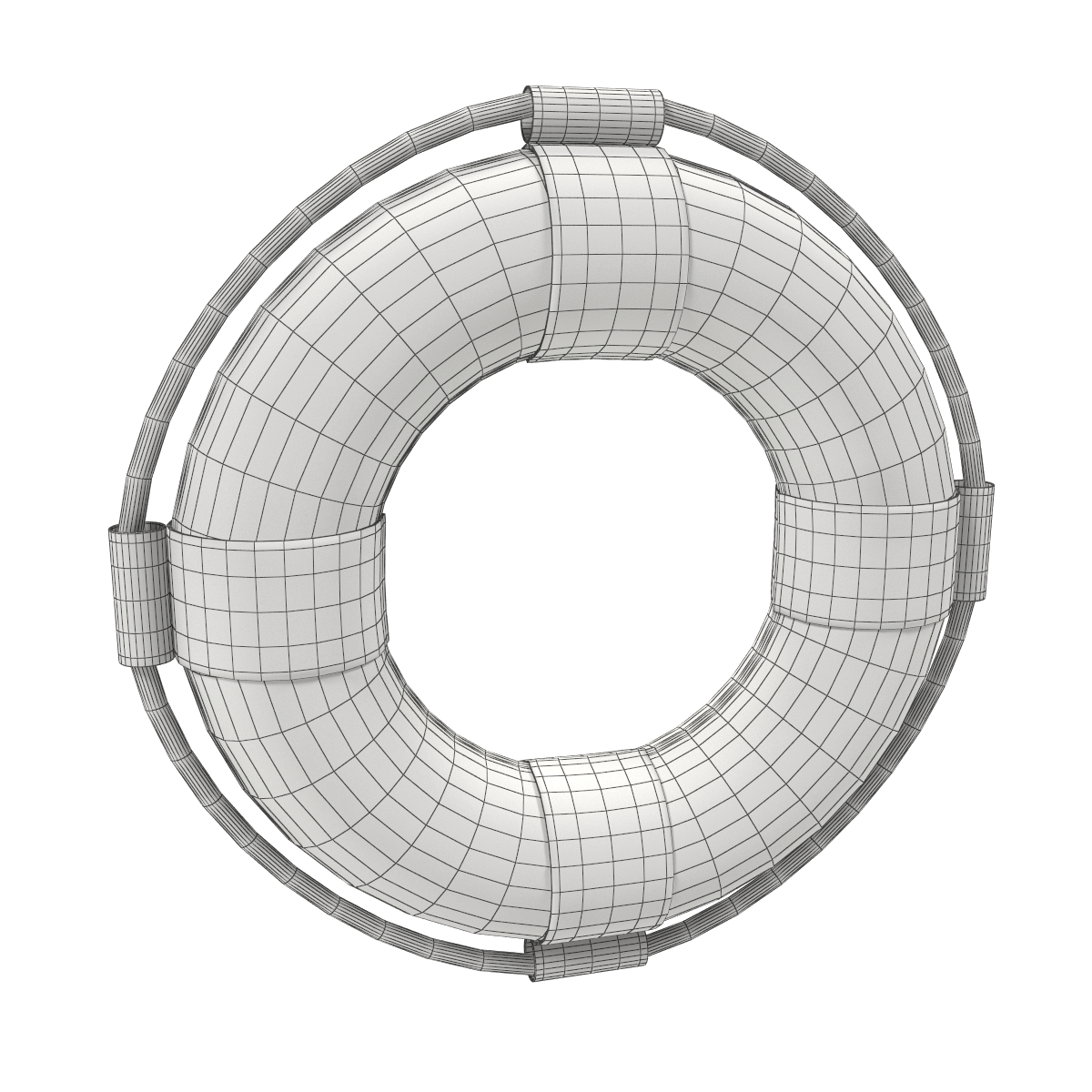 lifebuoy 3d model