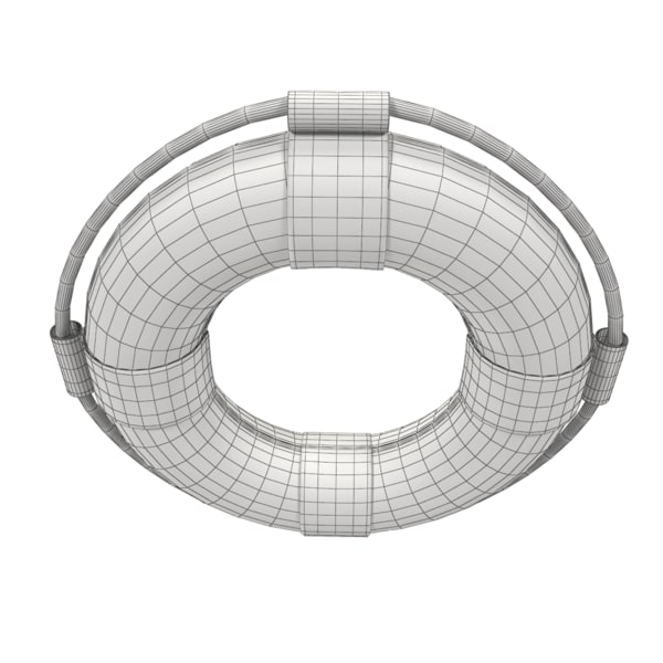 lifebuoy 3d model