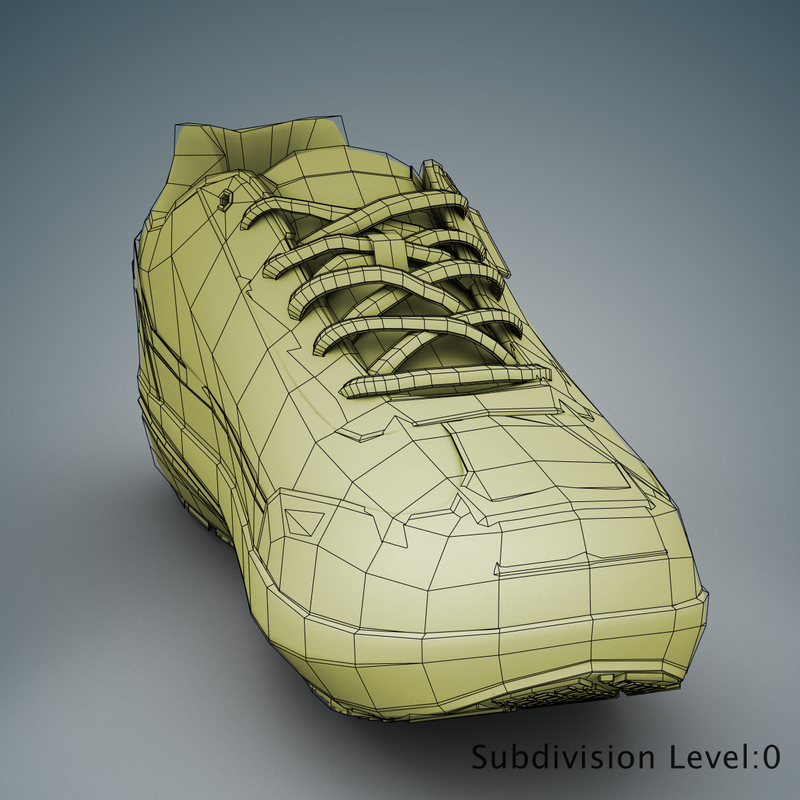 sport shoes 3d model