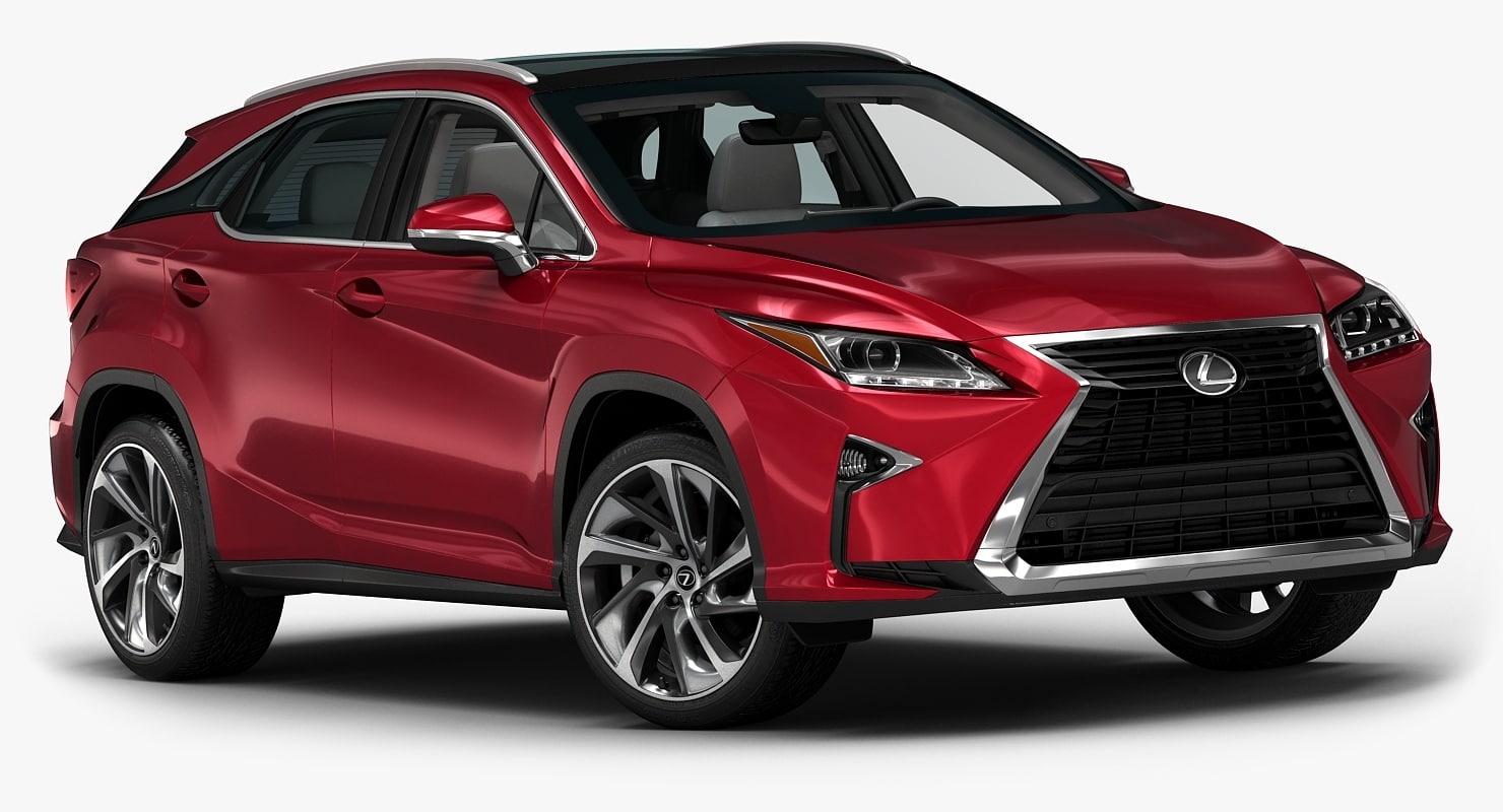 3d 2016 lexus rx 350 model