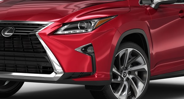 3d 2016 lexus rx 350 model