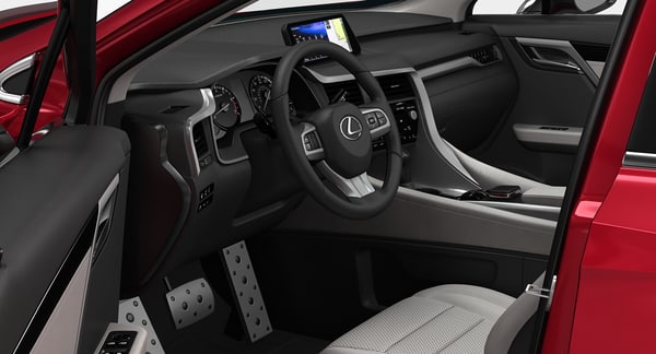 3d 2016 lexus rx 350 model