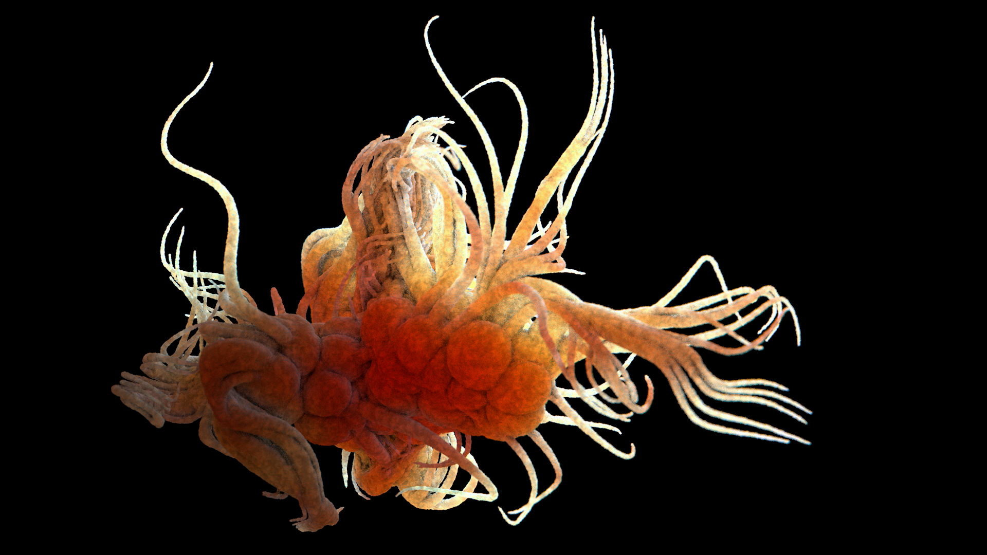 3d evil cell organism