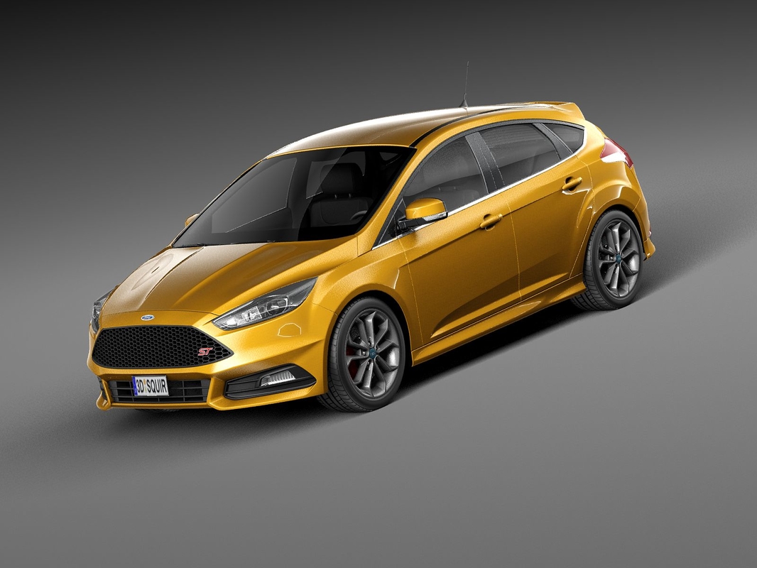 2015 st focus 3d model
