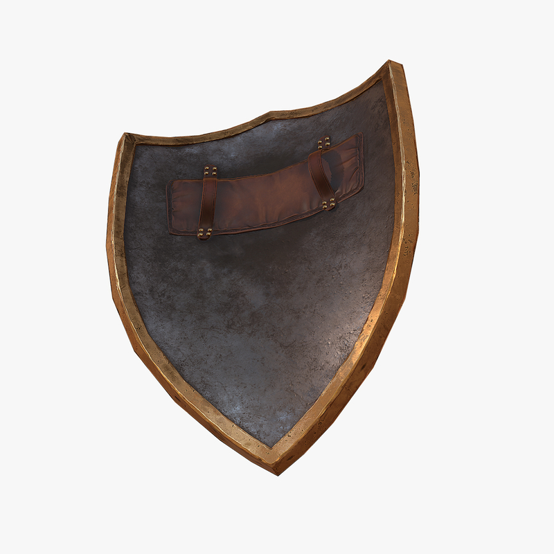 max medieval king shield
