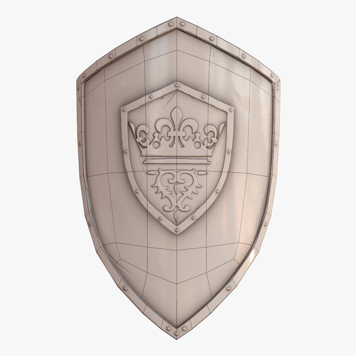 max medieval king shield