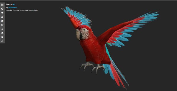 3D Parrot Models | TurboSquid