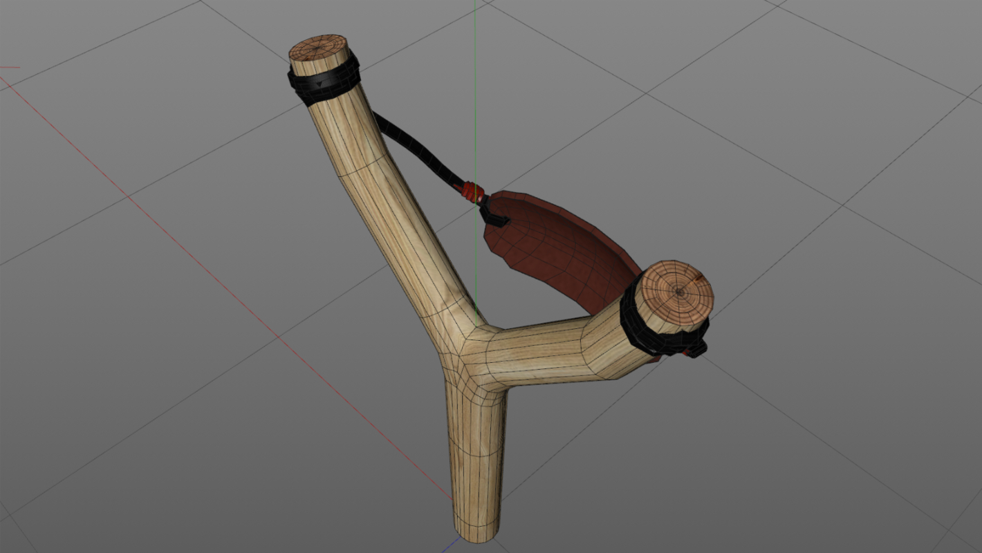 3d slingshot model