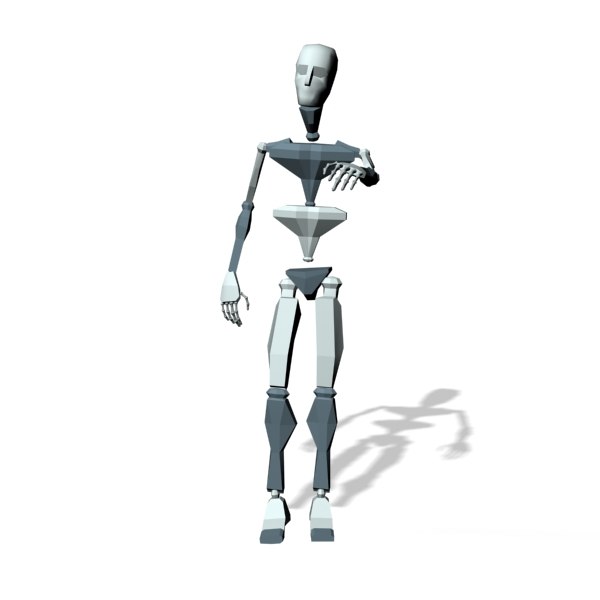 Motion Character Studio Biped fbx animation data