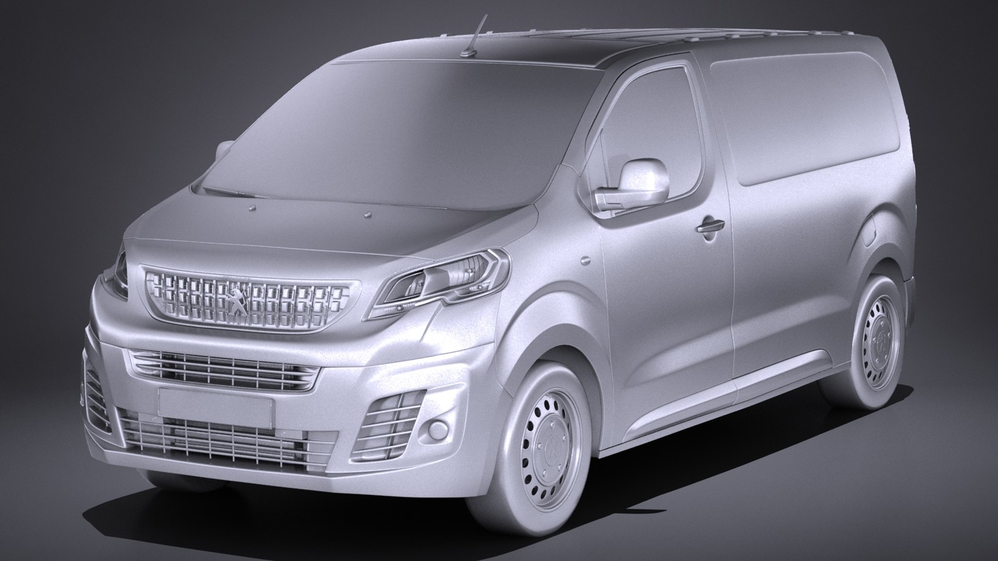 modèle 3D de Peugeot Expert 2017 - TurboSquid 1123905