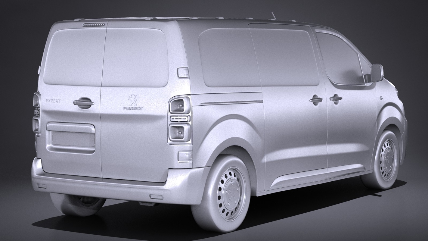 modèle 3D de Peugeot Expert 2017 - TurboSquid 1123905