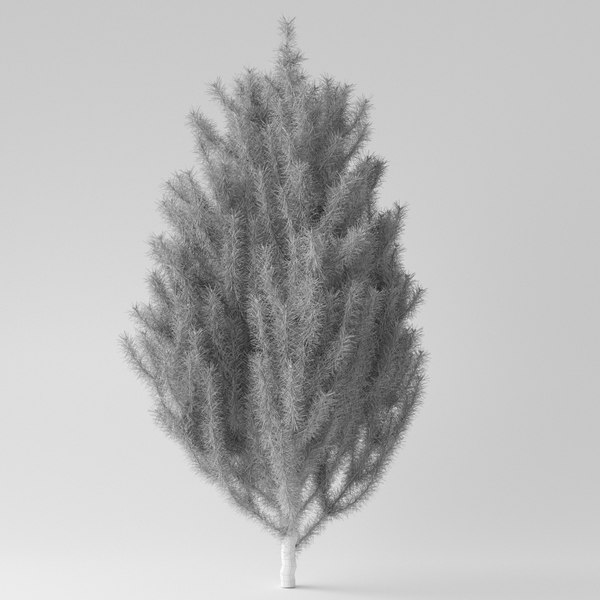 3d max pine tree