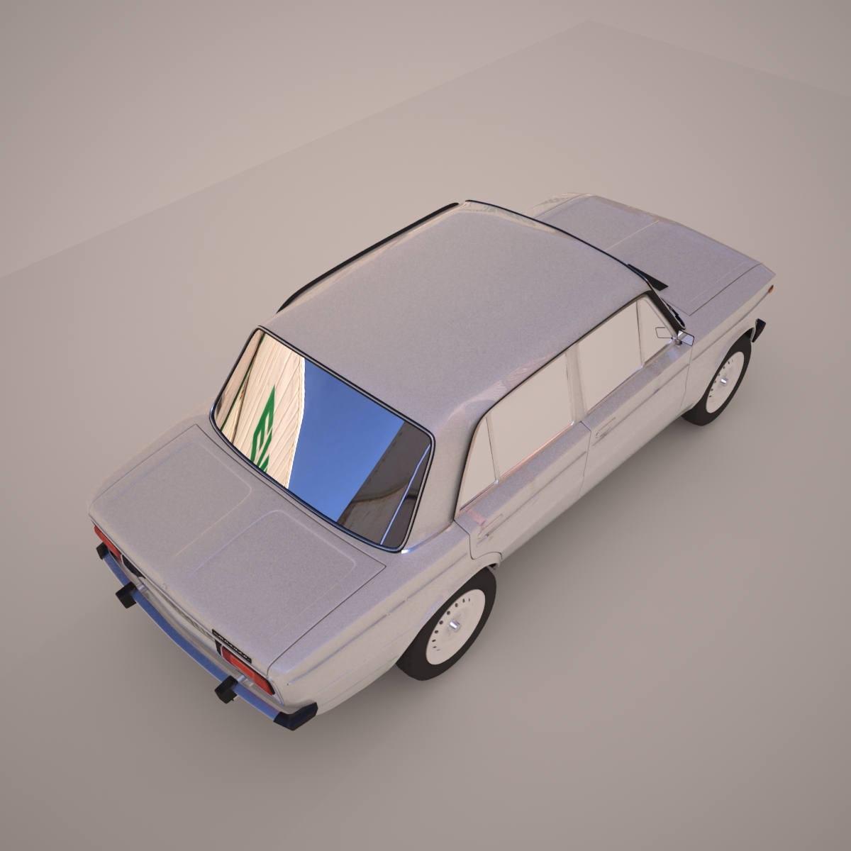 3d model car russian vaz 2106