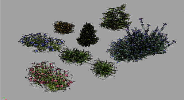 3d plants