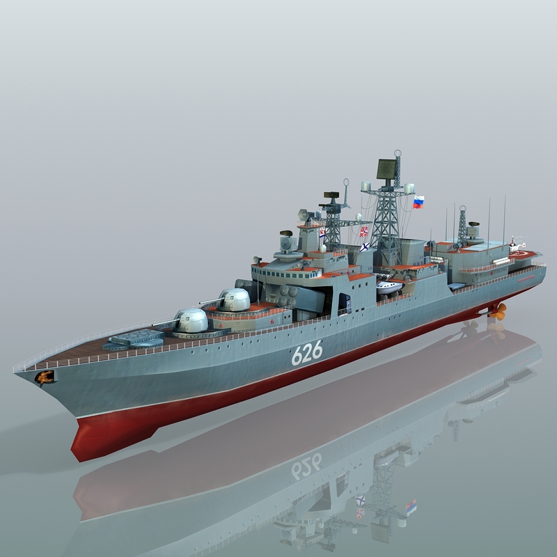 3d udaloy ii class destroyer