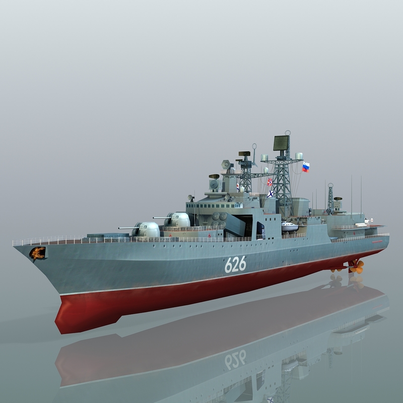 3d udaloy ii class destroyer