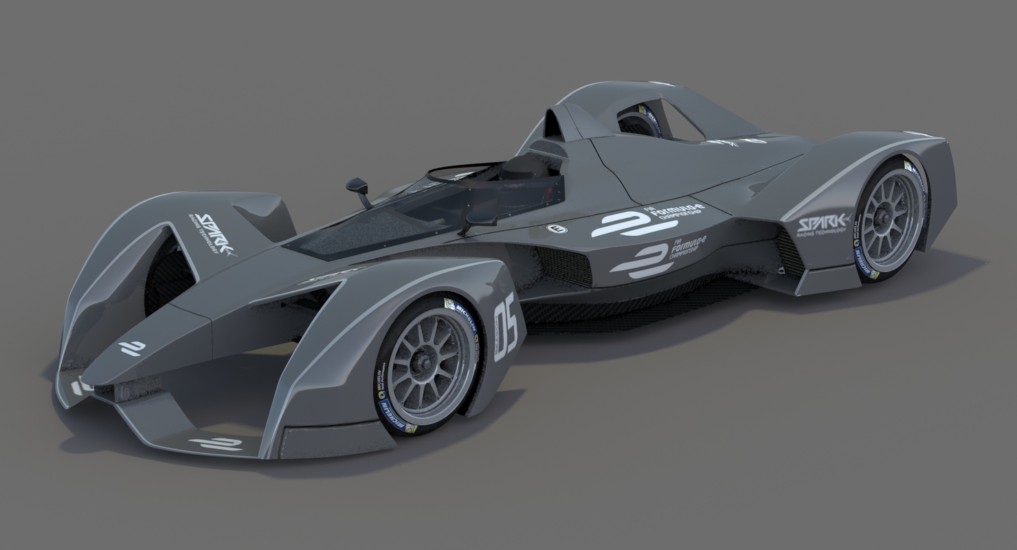 3d spark racing technology srt05e model