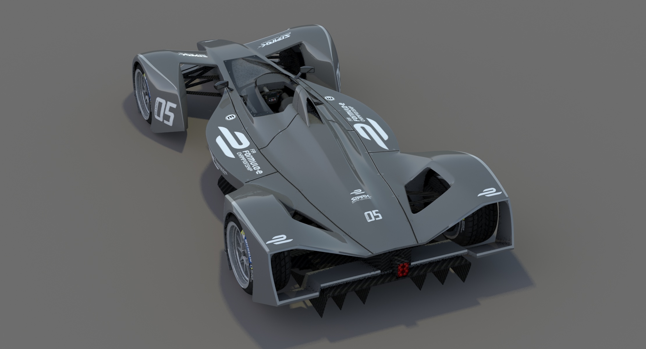 3d spark racing technology srt05e model