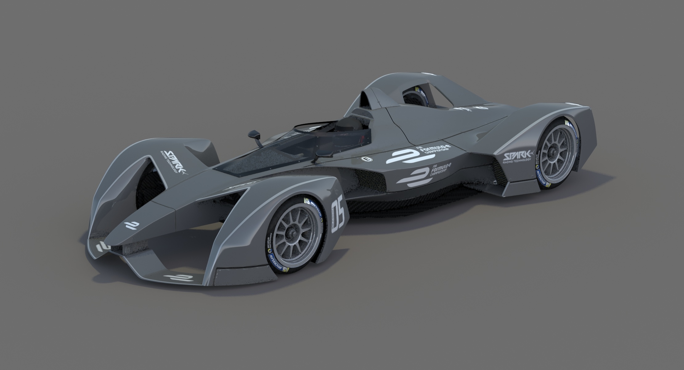 3d spark racing technology srt05e model