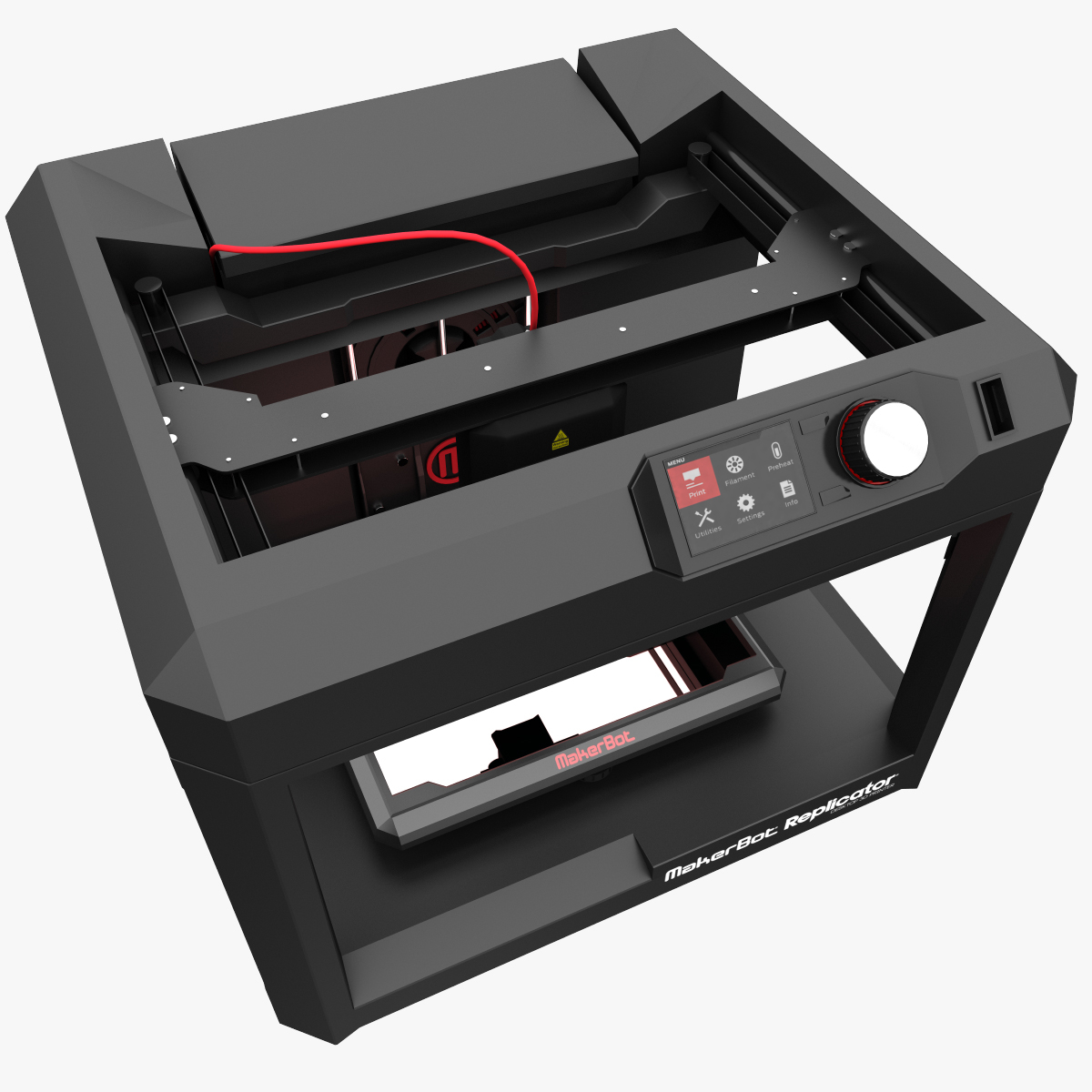 makerbot replicator 5th gen 3d model