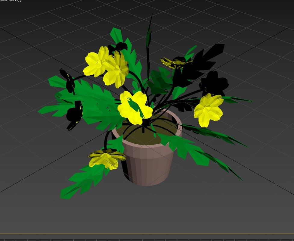 3d model flower