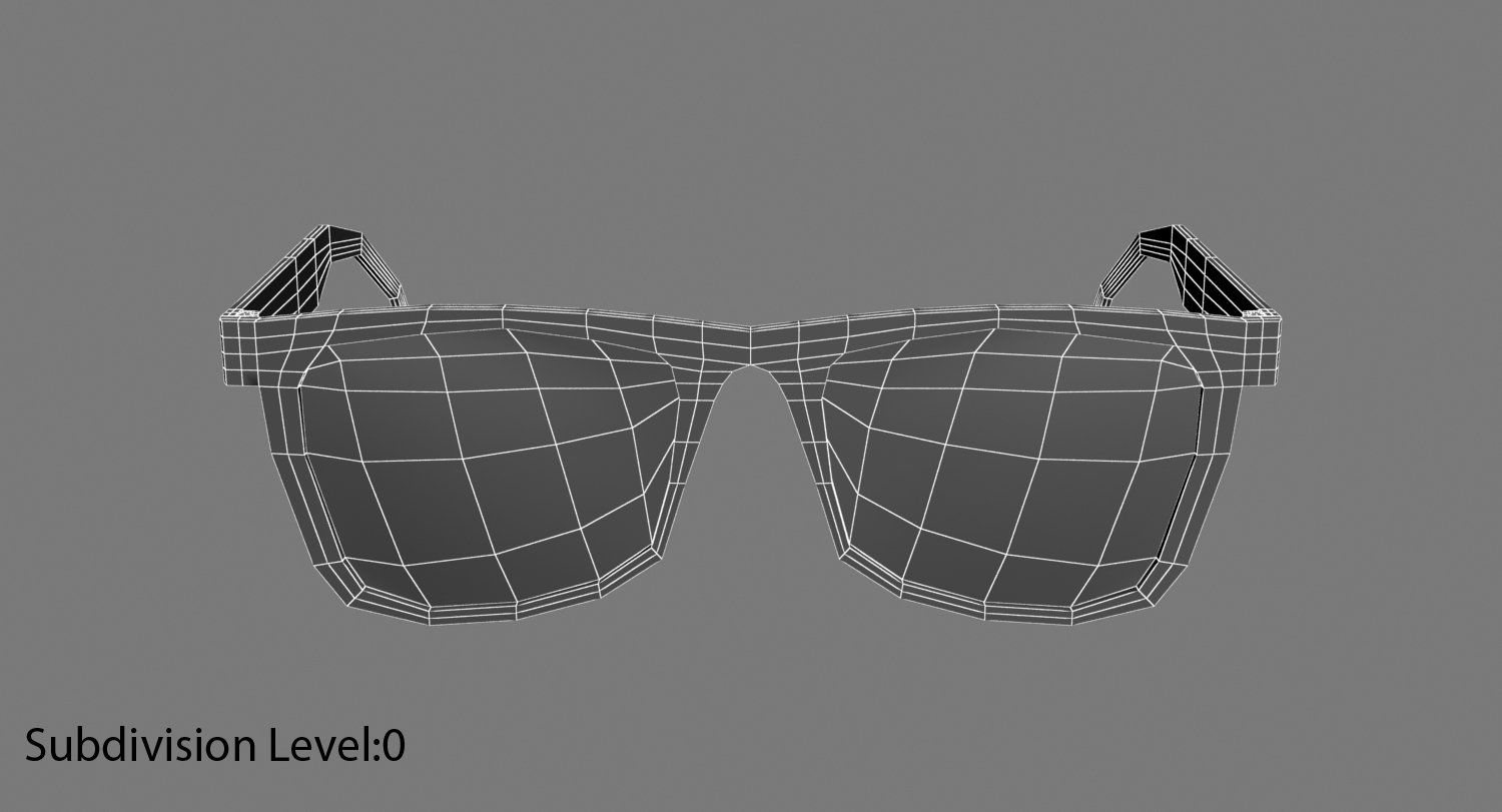 3d model glasses